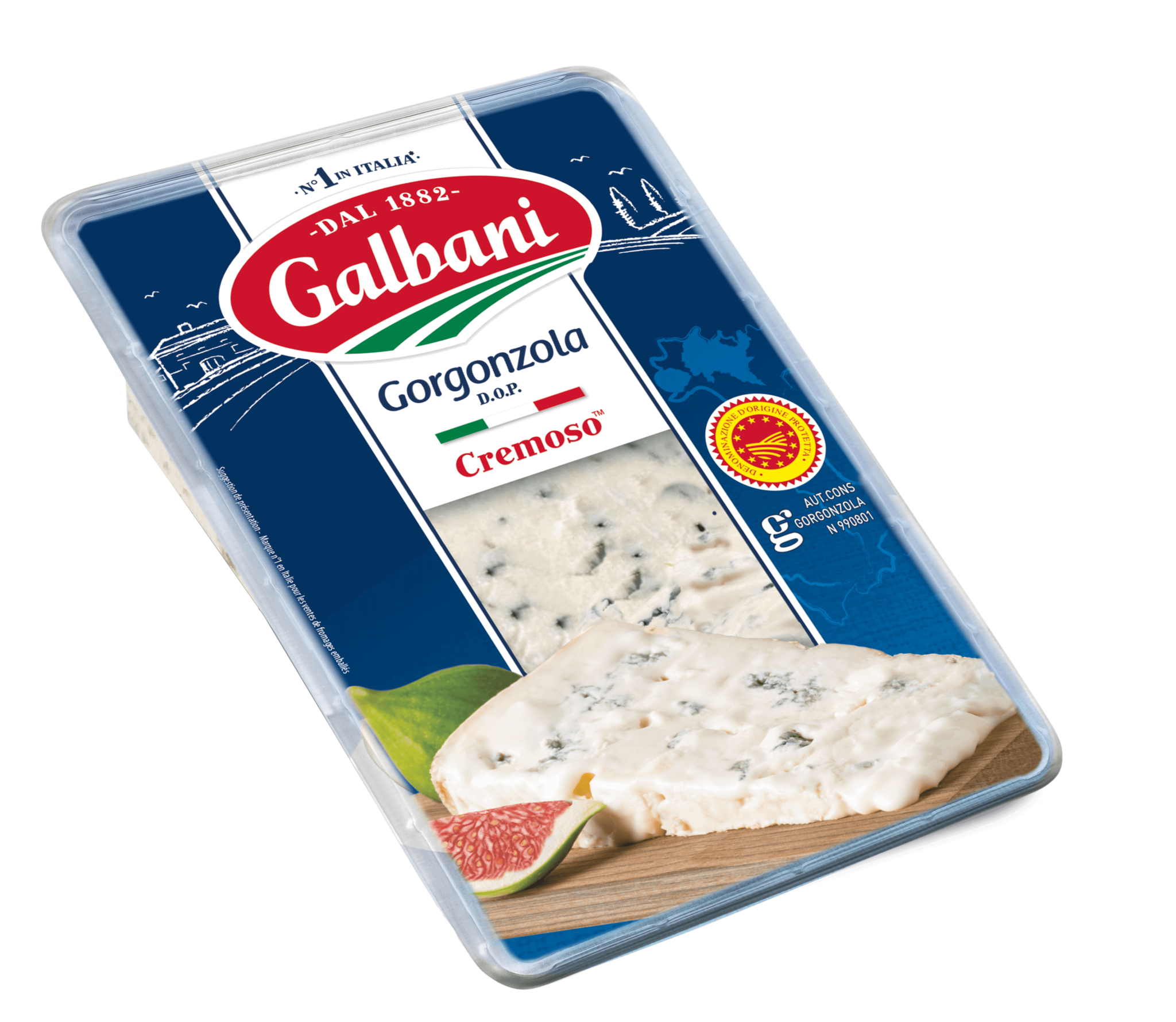 Gorgonzola Cremoso D.O.P 150g - Nos Fromages À L'italienne | Galbani Gorgonzola Cremoso D.O.P 150g - Nos Fromages À L'italienne | Galbani